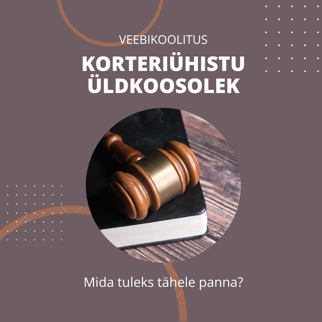 Korteriühistu üldkoosolek